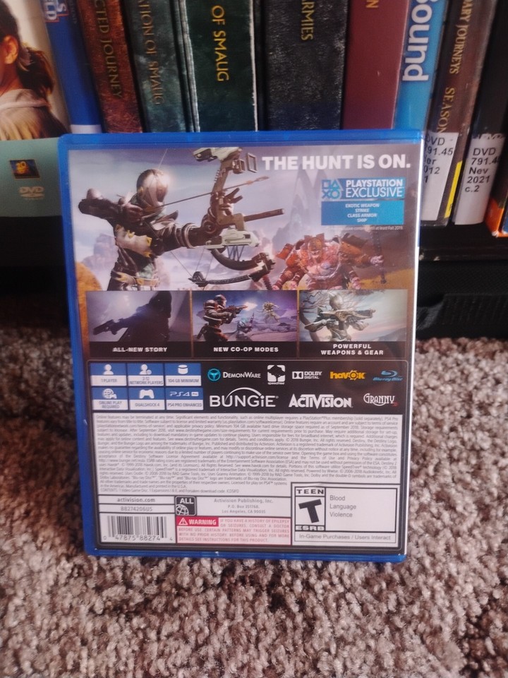 Destiny 2 PS4 Video Game Forsaken King Legendary Cover 47875881174 | eBay