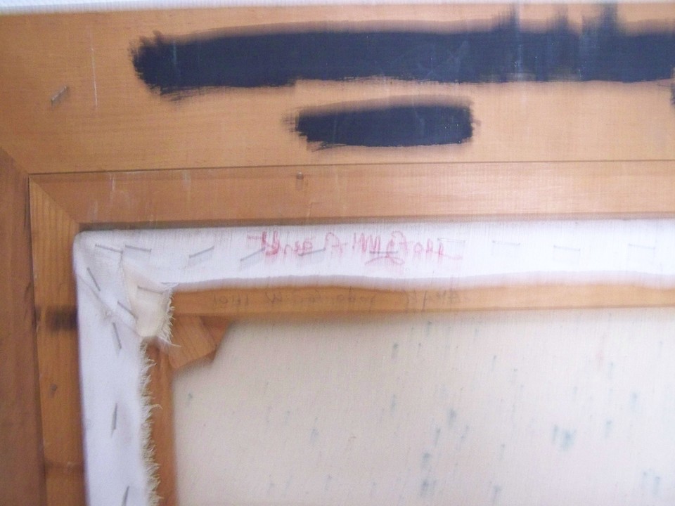 COASTAL SEASCAPE CALIFORNIA MCM 20 CENTURY OIL ON CANVAS PAINTING THEO ...