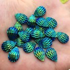 60pc 10*14mm Water Drop Shiny Rhinestone Flatback Phoenix down DIY ...