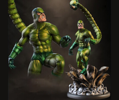 The Scorpion Resin Sculpture Statue Model Kit Spider-man Unpainted ...