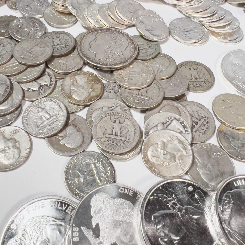 Vintage Silver Dollar Mixed Lot | LIQUIDATION ESTATE SALE | Old Rare ...