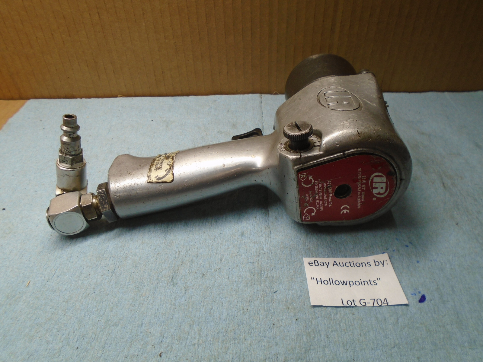 Ingersoll Rand 231C Impact Wrench IR Impactool Air Pneumtic 1/2" Drive ...