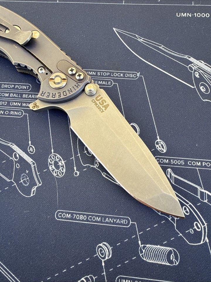 Hinderer XM-18 3.0” Spanto Triway Knife With Extras | eBay