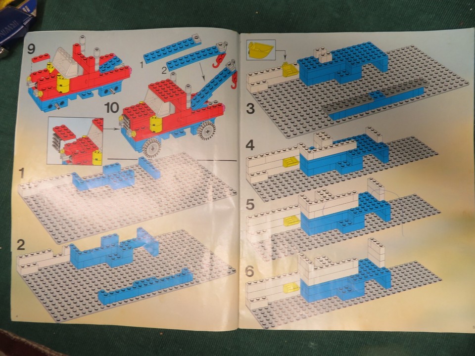 vintage LEGO 720 Basic brickset building set instruction manual only | eBay