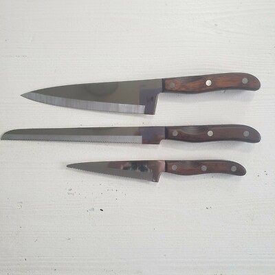 3 Vintage Chefco Japanese knives | eBay