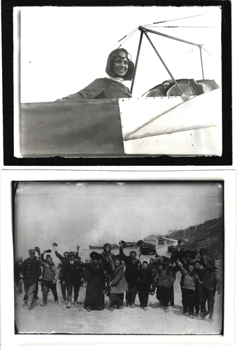 1912 Early Aviation Photo Pioneer Aviatrix Harriet Quimby Bleriot ...