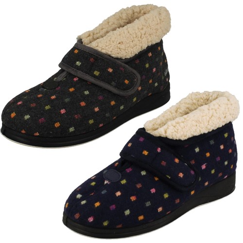 Ladies Padders Extra Wide Slipper 'Bess' | eBay UK