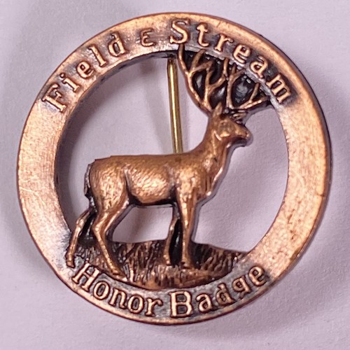 Field & Stream Honor Award Badge Mule Deer | eBay