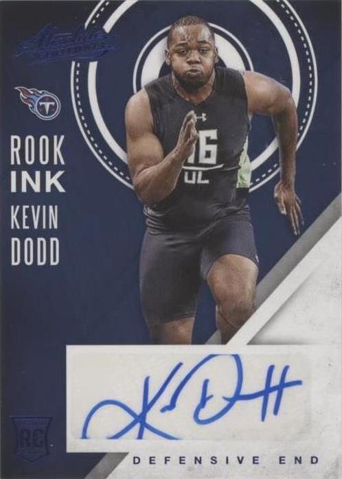 2016 Panini Absolute - ROOK Ink Kevin Dodd #33 Blue (AU, RC) for sale ...
