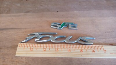 2011-2016 FORD FOCUS SFE REAR GATE LID EMBLEM BADGE NAMEPLATE SET OEM ...