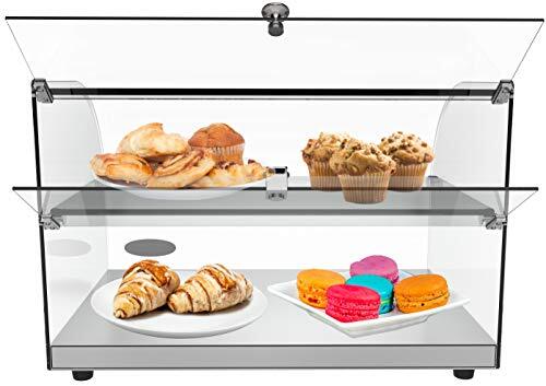 - DC-2C 22" Commercial Countertop Bakery Display Case with Front Curved ...