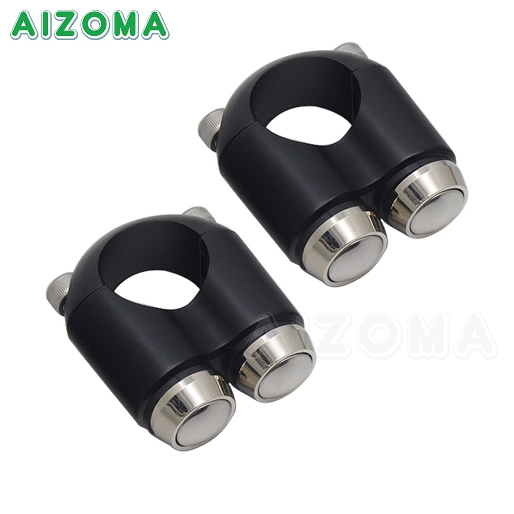 2* Switch Hand Control Momentary Switch Universal For Harley Yamaha ...