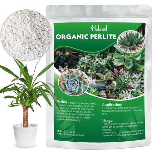2 Qt Perlite 36 Mm Horticultural Organic Perlite Bulk For Plants ...