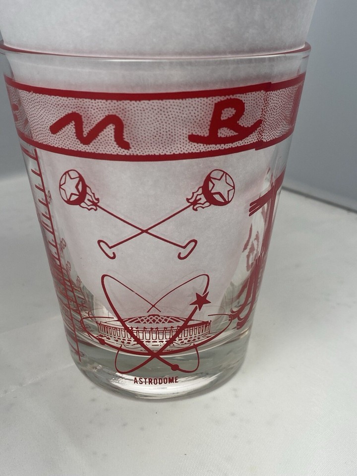 TX 12 Oz Shot Glass, VTG Gag Novelty, Astrodome & Cattle Brands, Funny ...