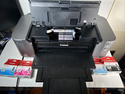 Canon PIXMA PRO-100 Inkjet Color Digital Photo Printer/ TESTED WORKS ...