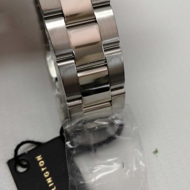 Daniel Wellington DW00100204 Iconic Link Silver 36mm Black for sale ...