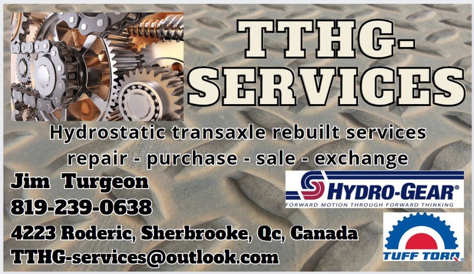 Tuff Torq Transmission T40/K46 K57 K58 K62 K66 K71 K72 REPAIR ...