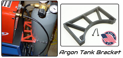 Heavy Duty Bracket Wall Mount for Argon Welding Cylinder Tank 40cf 80cf ...