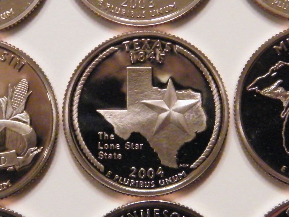 1999-2009 S -State Quarters Clad Proof - Complete 50 Coins & DC ...