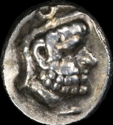 Kings of Persis Uncertain King I 200 BC . Silver Obol . Ancient Greek ...
