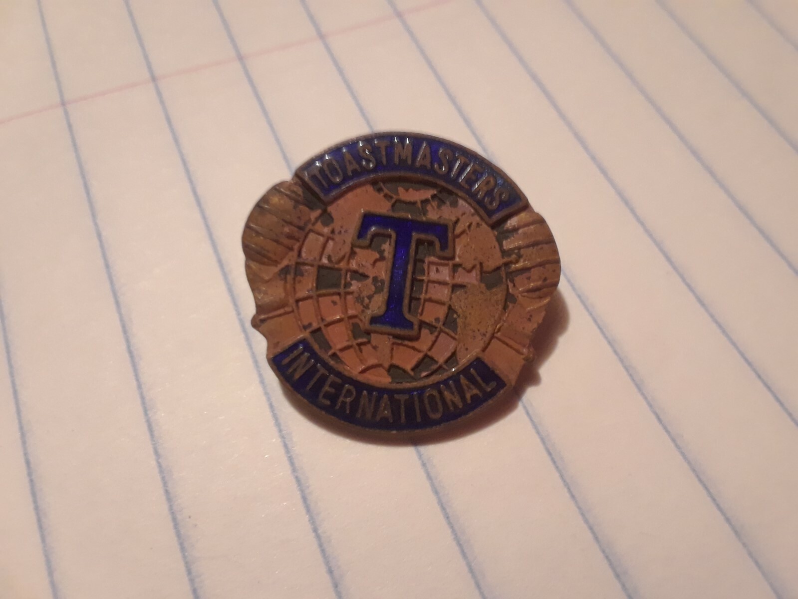 VINTAGE TOASTMASTERS INTERNATIONAL LAPEL PIN | eBay
