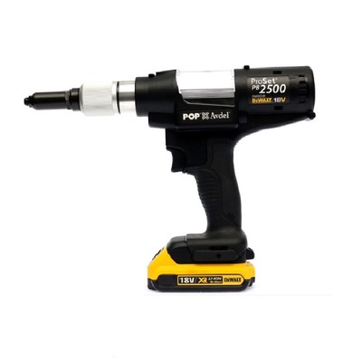 Pop Rivet Gun Riveting Cordless Riveter 18V Li-Ion Battery Operated ...