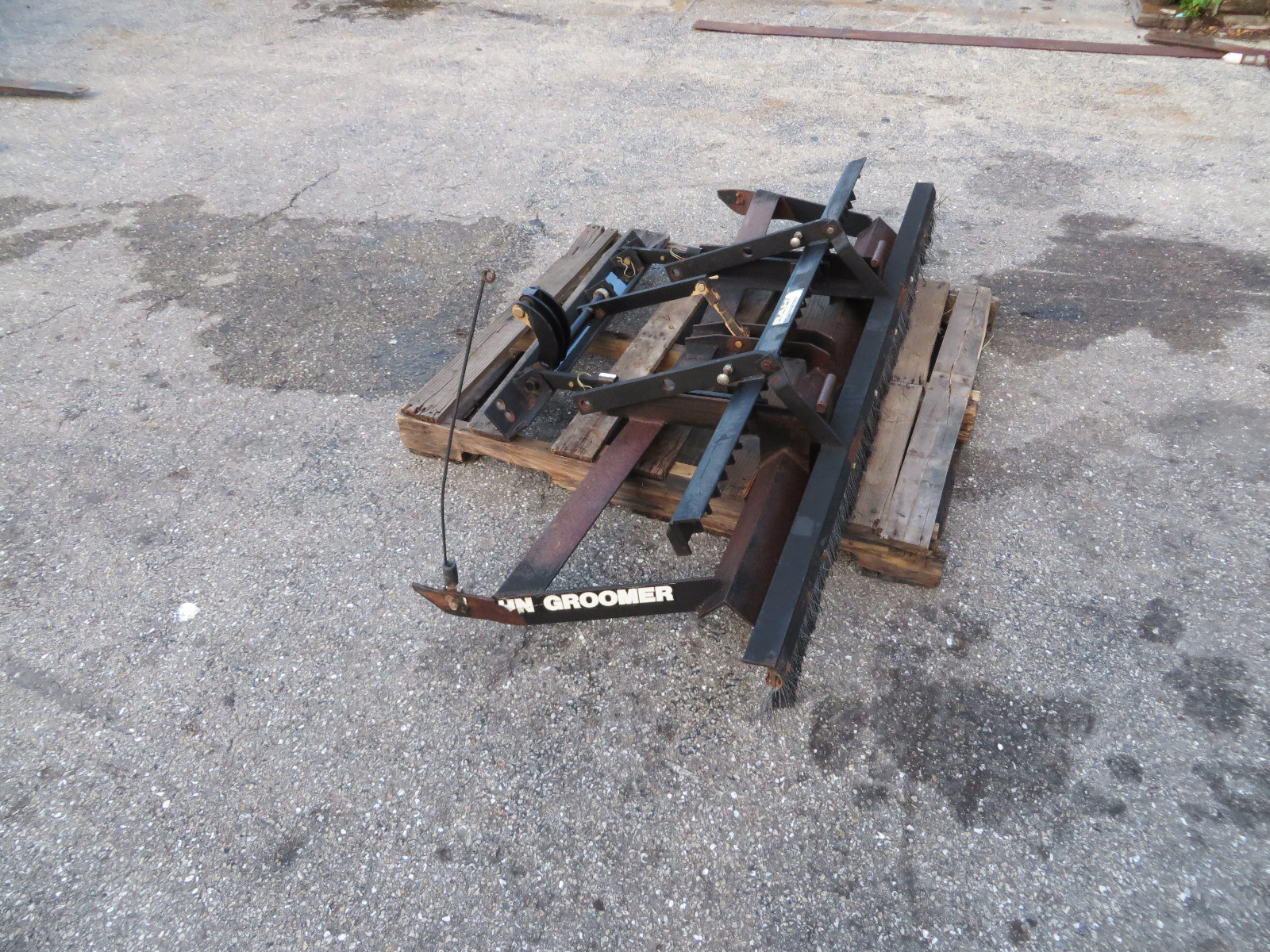 RAHN GL 650 INFIELD GROOMER Grader - Scariffier Finish Brush Sand Trap ...