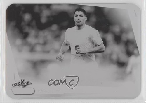 2022 Leaf Vivid Imagery Printing Plate Black 1/1 Luis Suarez Suárez #VI ...