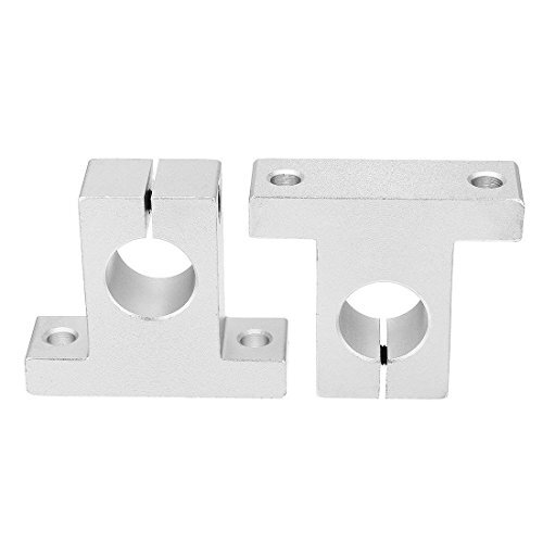 Pack Of 4sk20 Aluminum Linear Motion Rail Clamping Guide Support For ...