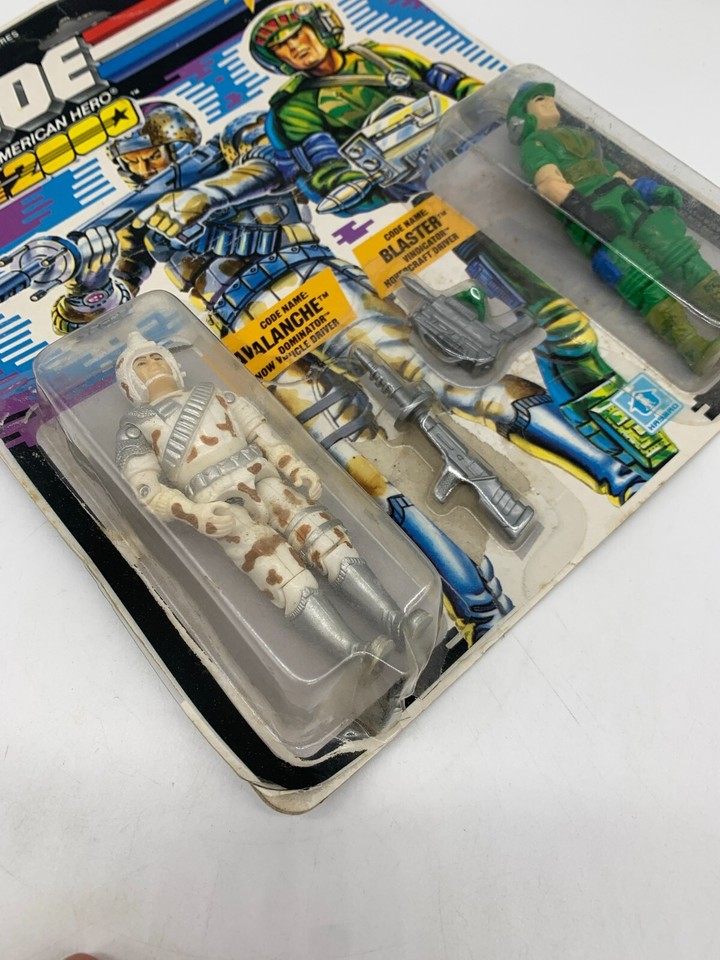 GI Joe Battle Force 2000 "AVALANCHE & BLASTER" *NEW* Hasbro 1987 | eBay