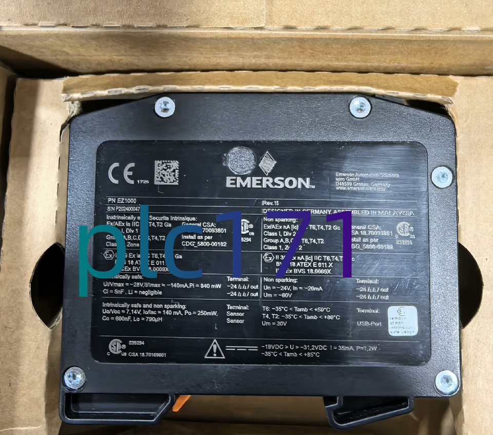 1PC New emerson EZ1000 Eddy current sensor fast shipping | eBay