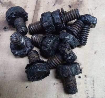 1988 Chevy 5.7 Tbi TBI SBC 350 L05 L03 Small Block Timing Cover Bolts ...