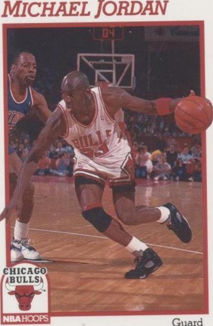 1991-92 NBA Hoops - Prototypes Set Michael Jordan #004 for sale online ...