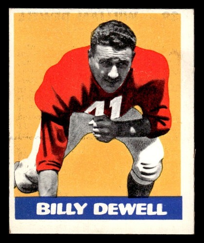 1948 Leaf Football #39 Billy Dewell EX *e2 | eBay