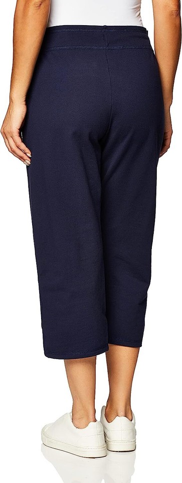 Hanes Women's French Terry Pocket Capri Pants | eBay