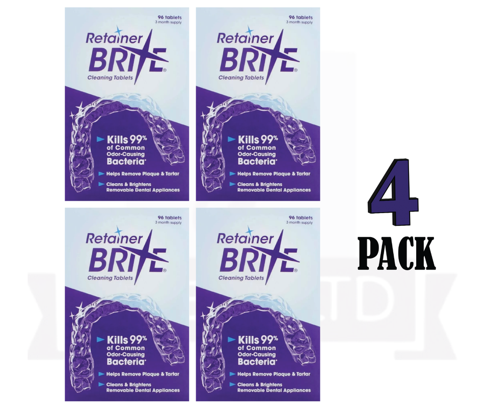 Retainer Brite Box Tablets 384ct-Pack Of 4 | eBay