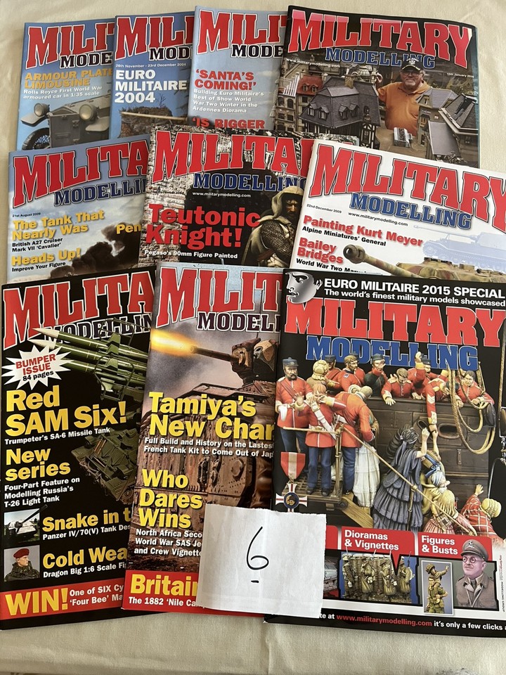 Military modelling magazine bundle | eBay