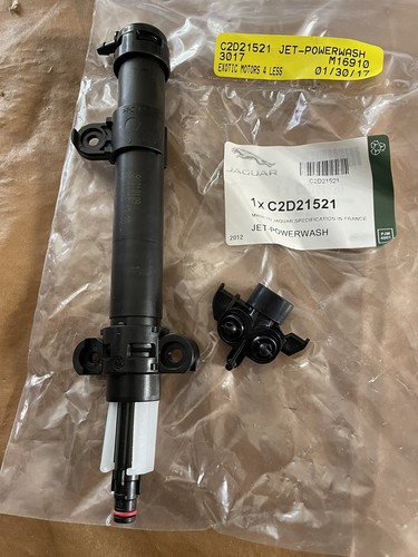 Jaguar Headlamp Headlight Washer Jet Nozzle Assembly C2D21521 | Genuine ...