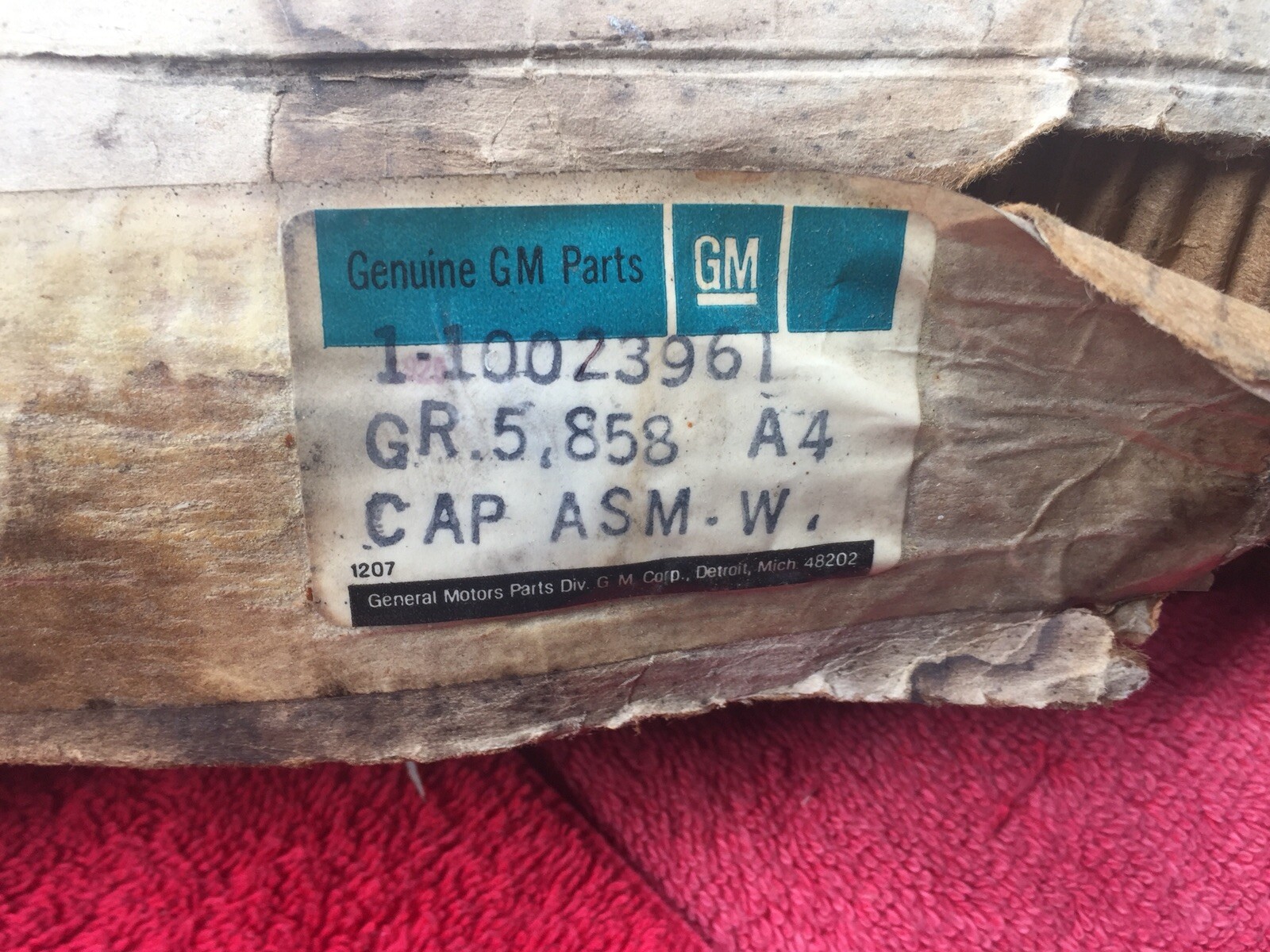 1982 83 84 Pontiac Trans Am T/A NOS 14 Inch Bowling Ball Hub Cap in GM ...