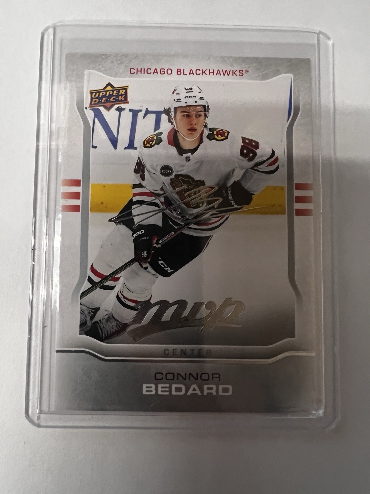 2024 Upper Deck MVP Hockey Connor Bedard Rookie Silver Script SP | eBay