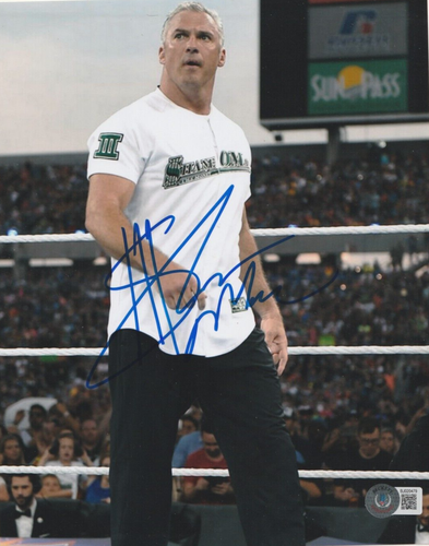 Shane McMahon Autographed 8x10 WWE WWF Attitude Era WCW Rare Beckett ...
