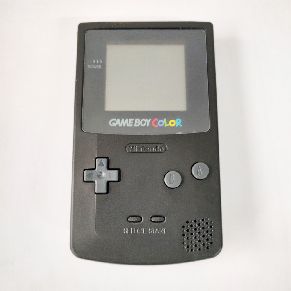 Nintendo Game Boy Color Console | Pika Black | Backlit IPS Screen ...