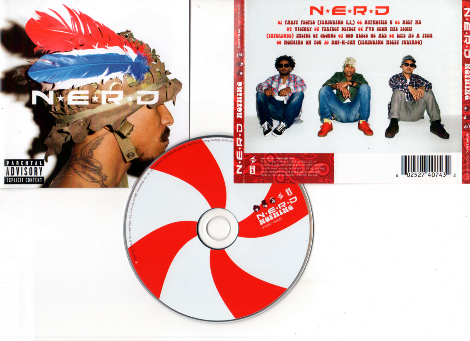 NERD "Nothing" (CD) 2010 | eBay