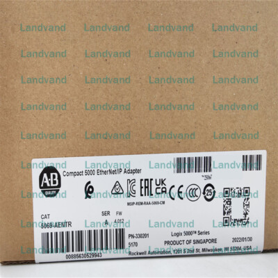 New Sealed Allen-Bradley 5069-AENTR SER A Compact 5000 EtherNet/IP ...