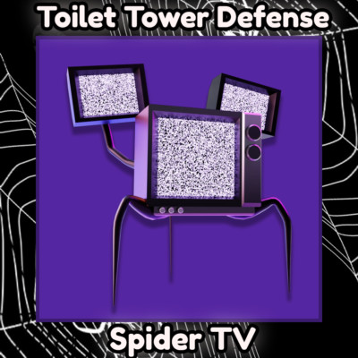 Spider TV +1K💎 - Toilet Tower Defense TTD - Exclusive Unit - CHEAP ...