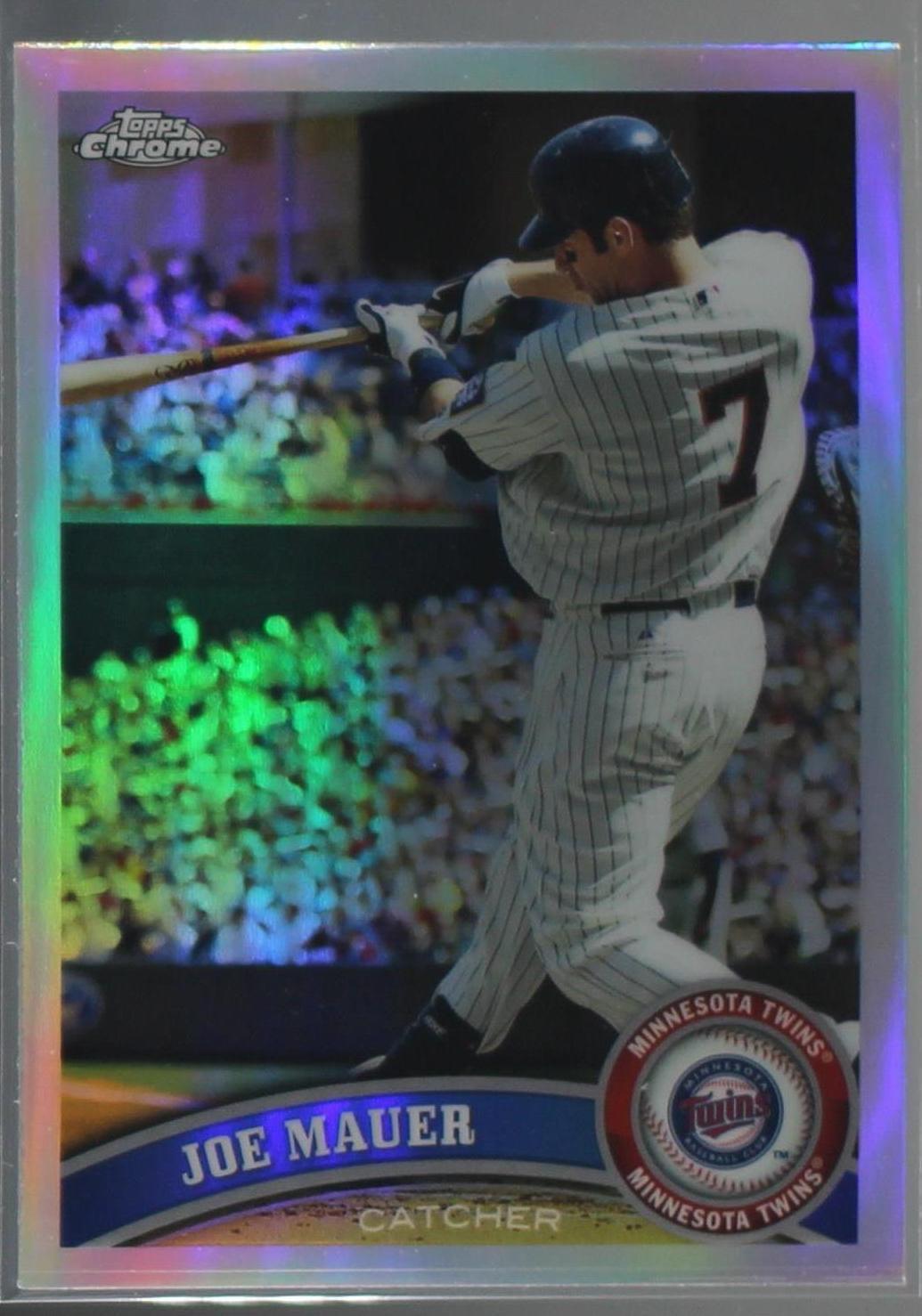 2011 Topps Chrome - Joe Mauer #80 Refractor for sale online | eBay