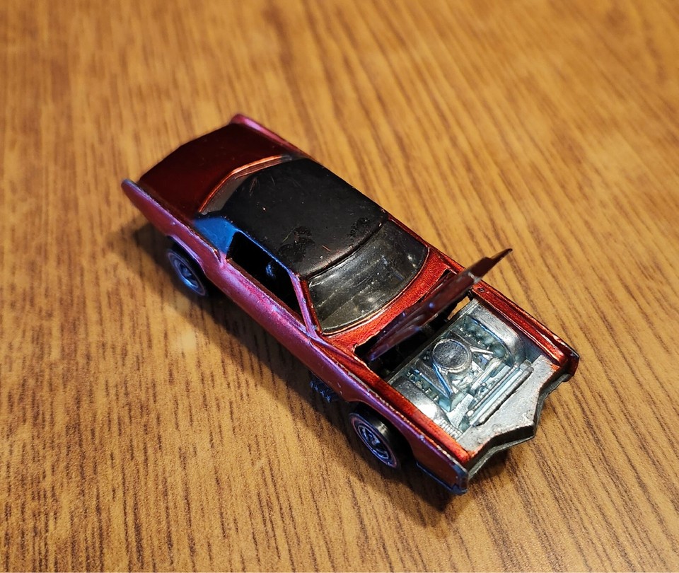 1968 VINTAGE Hot Wheels REDLINE 1968 Custom ELDORADO Candy Red | eBay