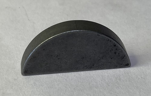 HALF MOON WOODRUFF STEEL KEY 1/4"x1-3/8"MOTOR SHAFT PULLEY CRANKSHAFT ...