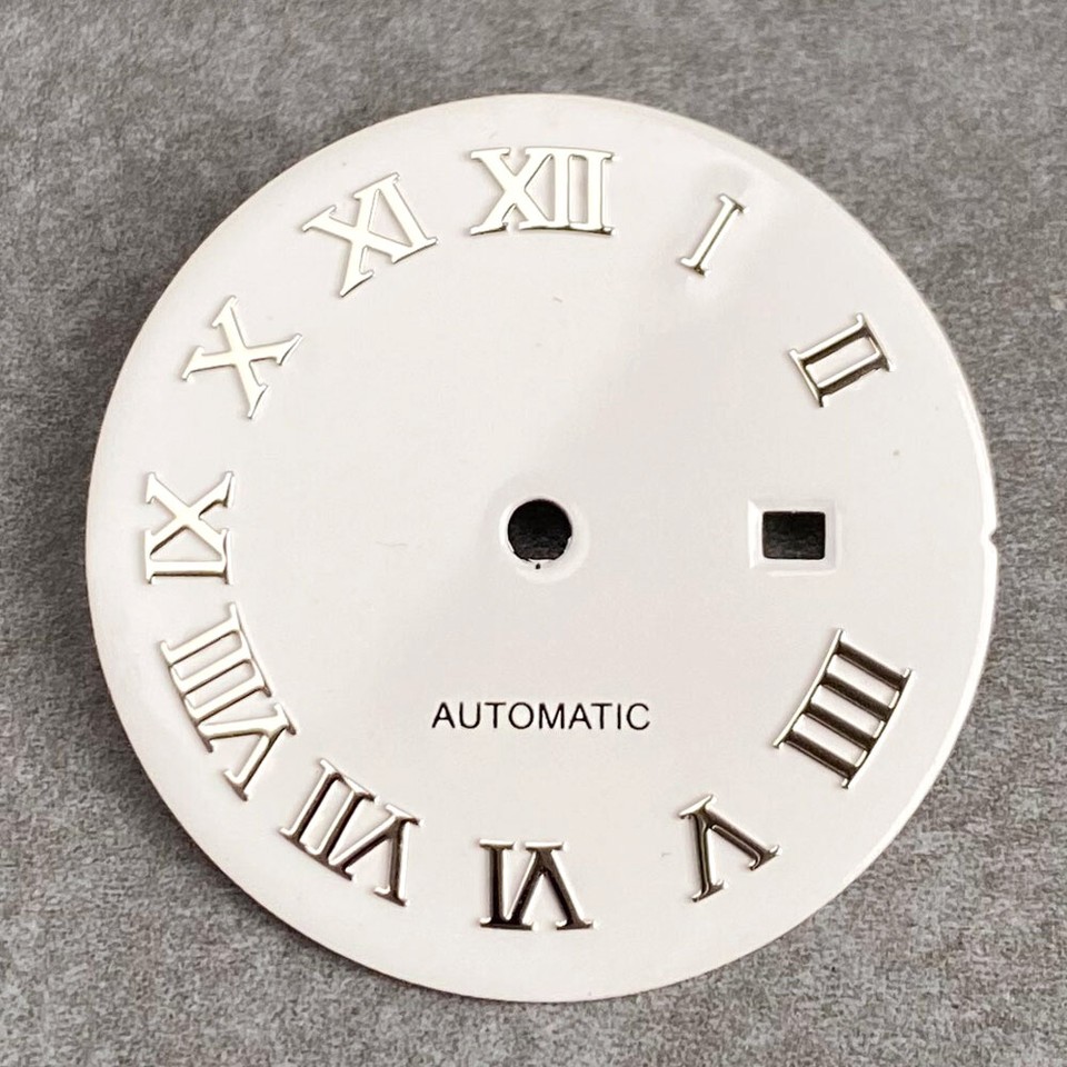 24.5mm Watch Dial Face Parts Fit NH05 NH06 Automatic Movement Diamond ...