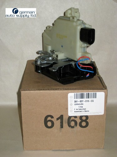 Volkswagen Door Lock, Latch Assembly - GENUINE OE - 3B1837016CG - NEW ...